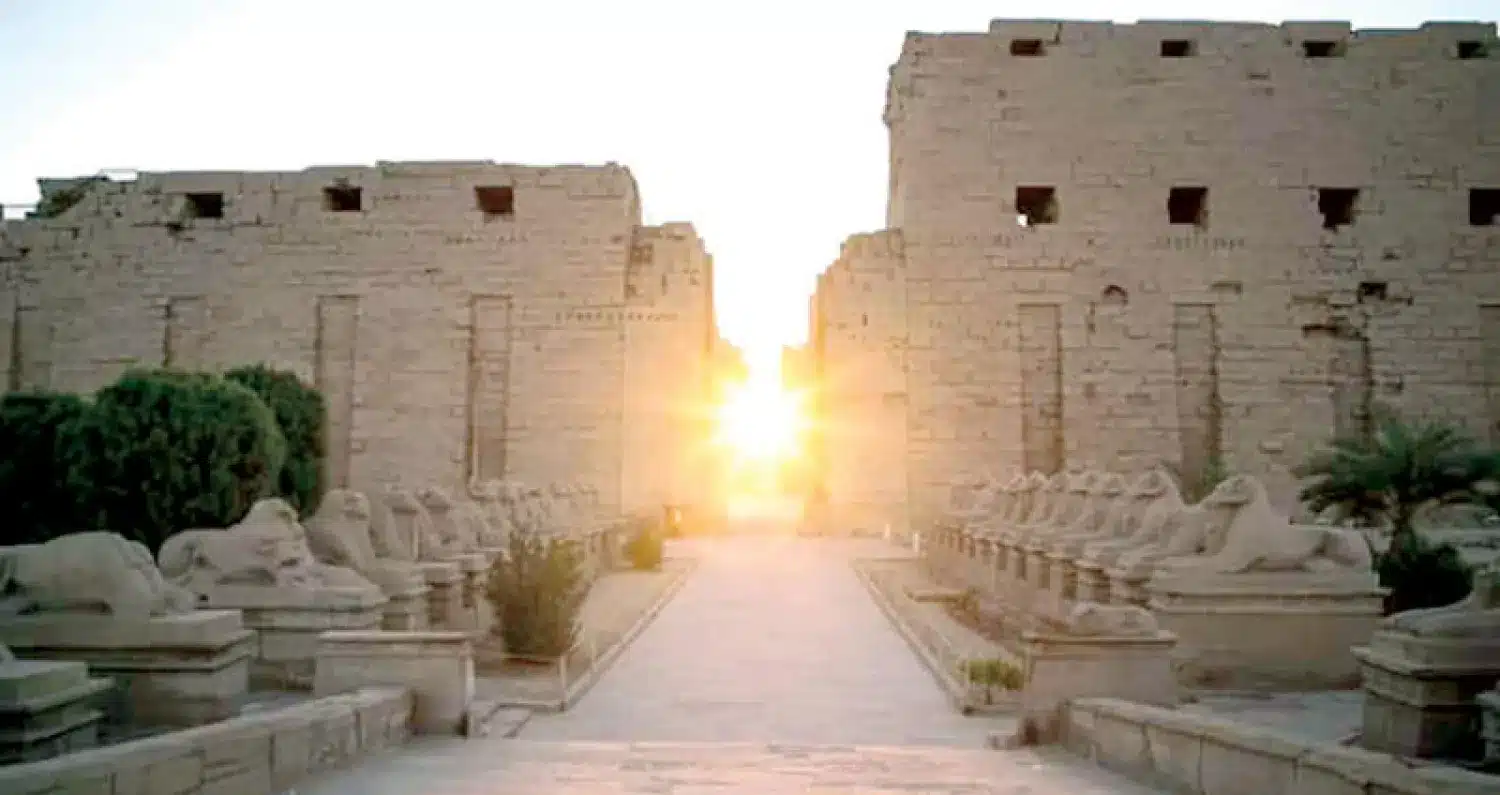 Winter Solstice Solar Alignment at Karnak Temple – Ancient Egyptian ...